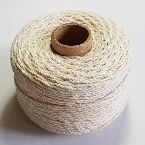 Rouleau de corde 100% coton, 100 m/rouleau, cordon... – Grandado