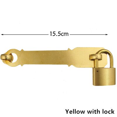 Brass Lock,Latch Decorative European DIY Wine Wood... – Grandado