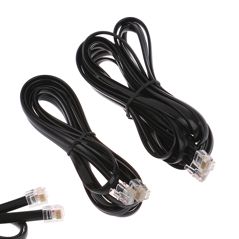 RJ11 RJ12 6P6C Data Cable Male To Male Modular Dat... – Grandado