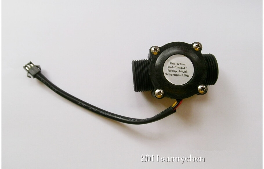 G3/4" Water Flow Hall Sensor Switch Flow Meter Flo... – Grandado