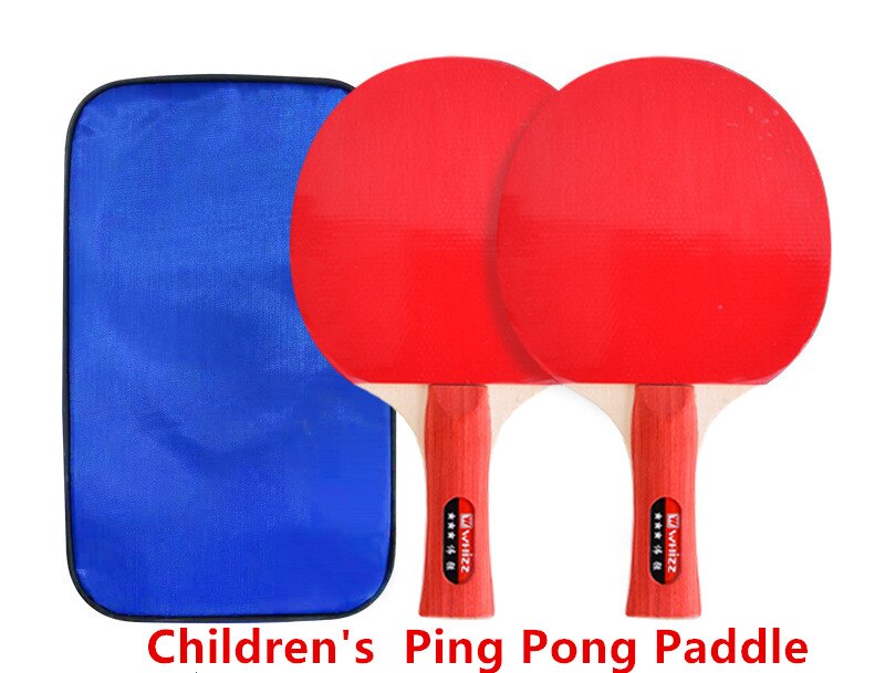 WHIZZ Table Tennis Racket Short Long Handle Rubber... – Grandado