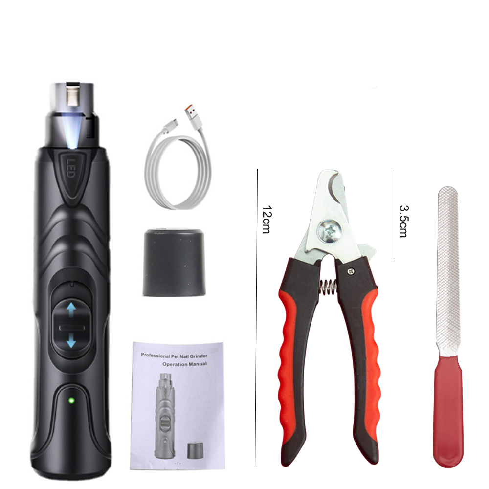 Rechargeable USB Charging Pet Dog Nail Grinders El... – Grandado