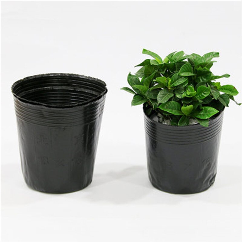 100pcs nursery pots thick plastic disposable flowe... – Vicedeal