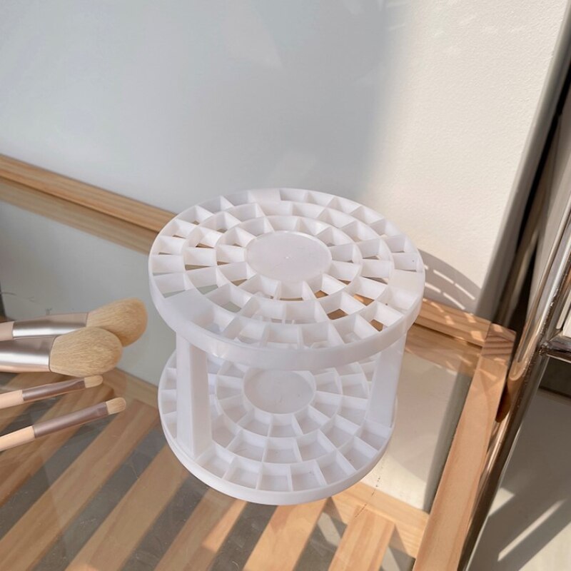 Lattice Cosmetic Storage Cylinder Round Desktop St... – Vicedeal