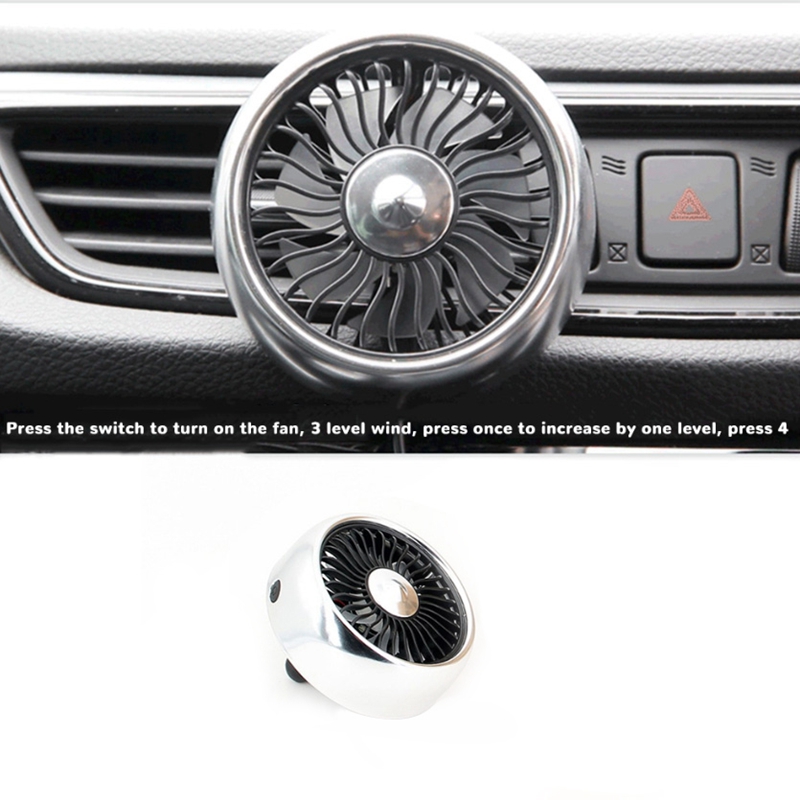 3 geschwindigkeit Einstellung Usb Auto Fan 5V Elek... – Grandado