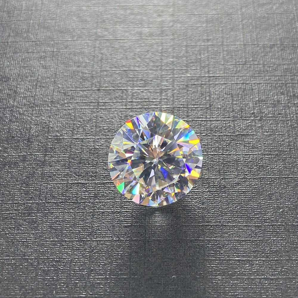 4mm 0.3 Carats D VVS Synthetic Round Shape Moissan... – Grandado