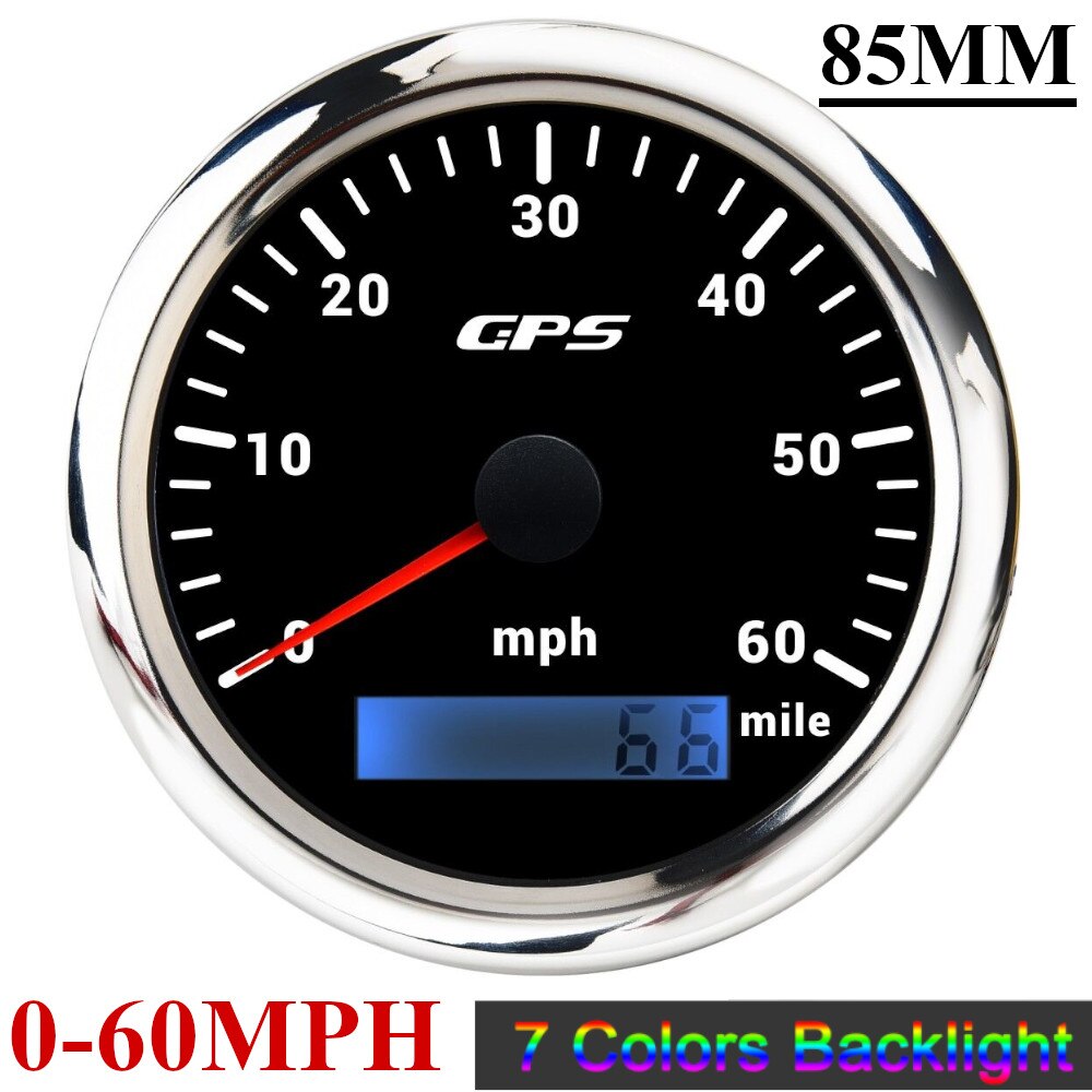 Waterproof 85mm Marine Boat GPS Speedometer Car Sp... – Grandado