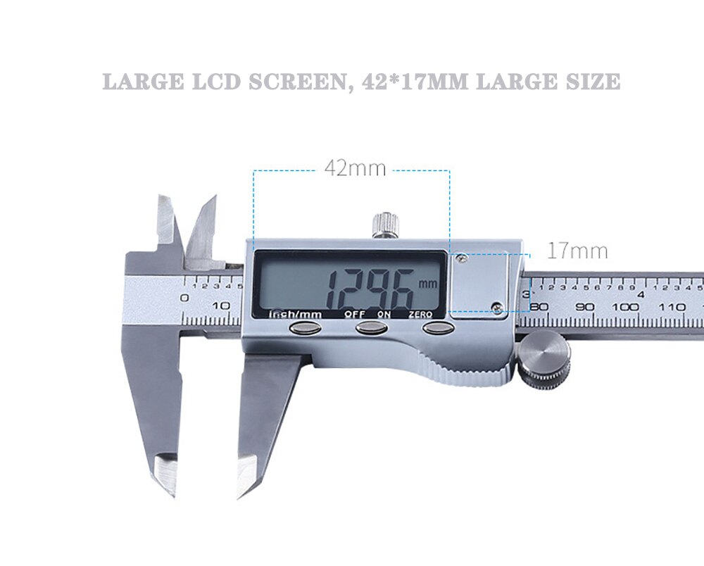 Digital Caliper 0-100/150/200/300mm Measuring Tool... – Vicedeal