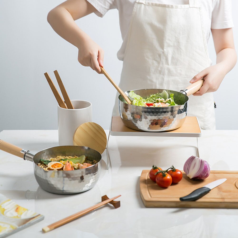 Aluminium Alloy Soup Cooking Flat-bottomed Japanes... – Vicedeal