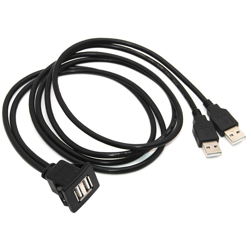 USB3.0 to Female Flush Mount Panel Dashboard Cable... – Vicedeal