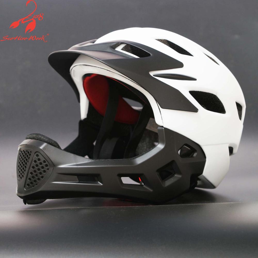 Pro schutz kinder fahrrad helm kinder volle gesich... – Vicedeal