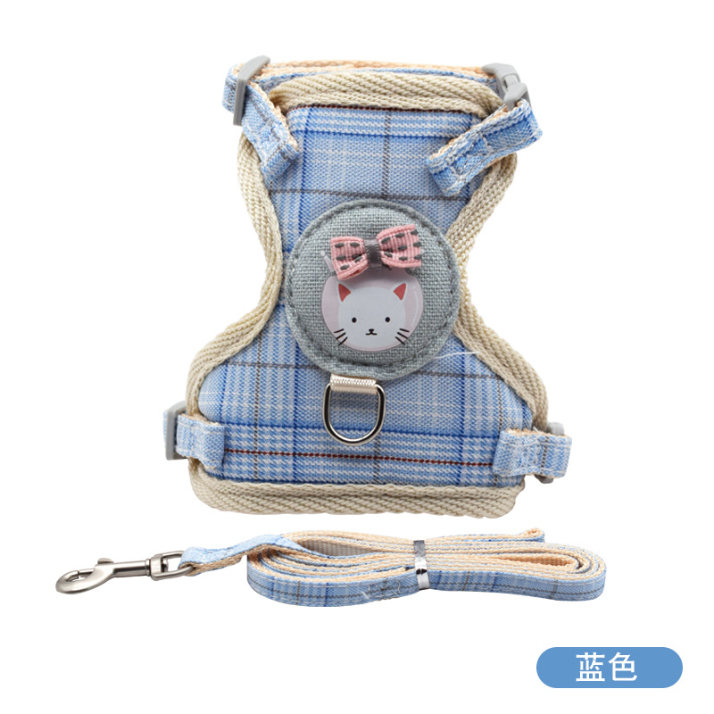 Pet Supplies Lattice Dog Chest Strap Leash Cat Pup... – Vicedeal