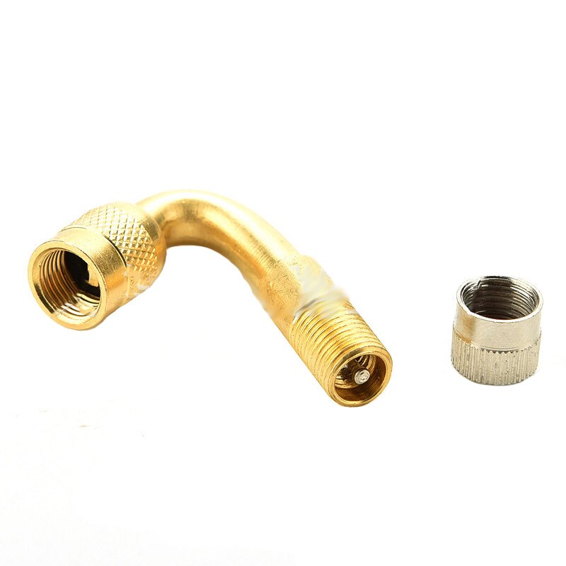 1Pc 90 Degree Brass Car Air Tyre Valve Schrader Va... – Grandado