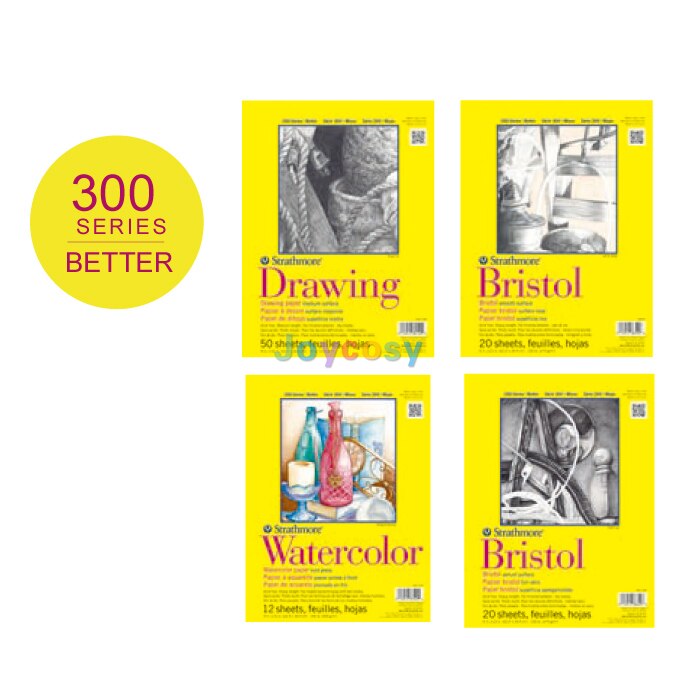 Strathmore 300 Series Bristol Paper, Drawing Paper... – Grandado