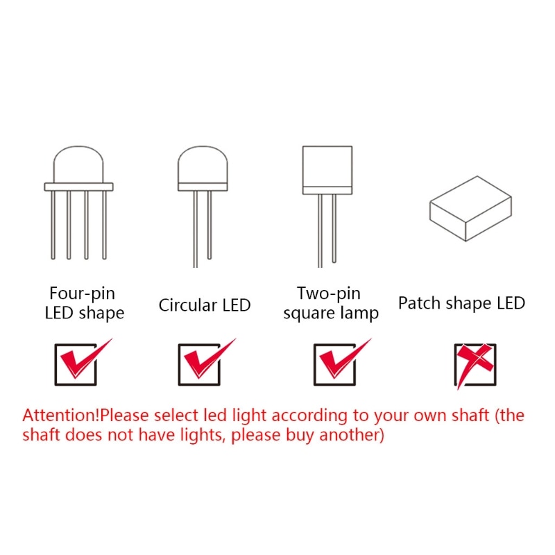 Gateron mx switch 5 pin Switches RGB SMD Axis Comp... – Grandado