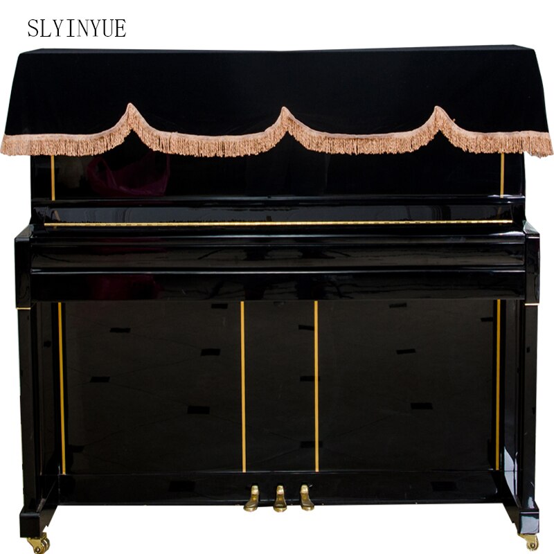 SLYINYUE black piano keyboard cover fabric piano c... – Grandado