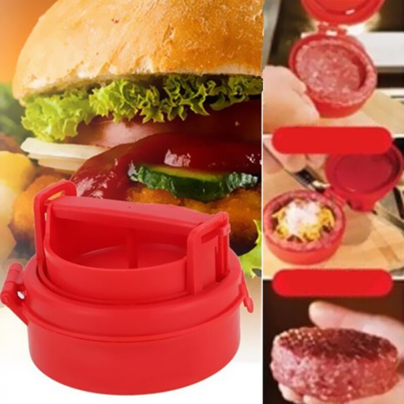 Portable Burger Press Round Shape Hamburger Makers... – Vicedeal