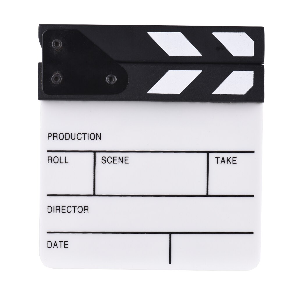 16.5*15cm Acrylic Clapboard Dry Erase TV Film Movi... – Grandado