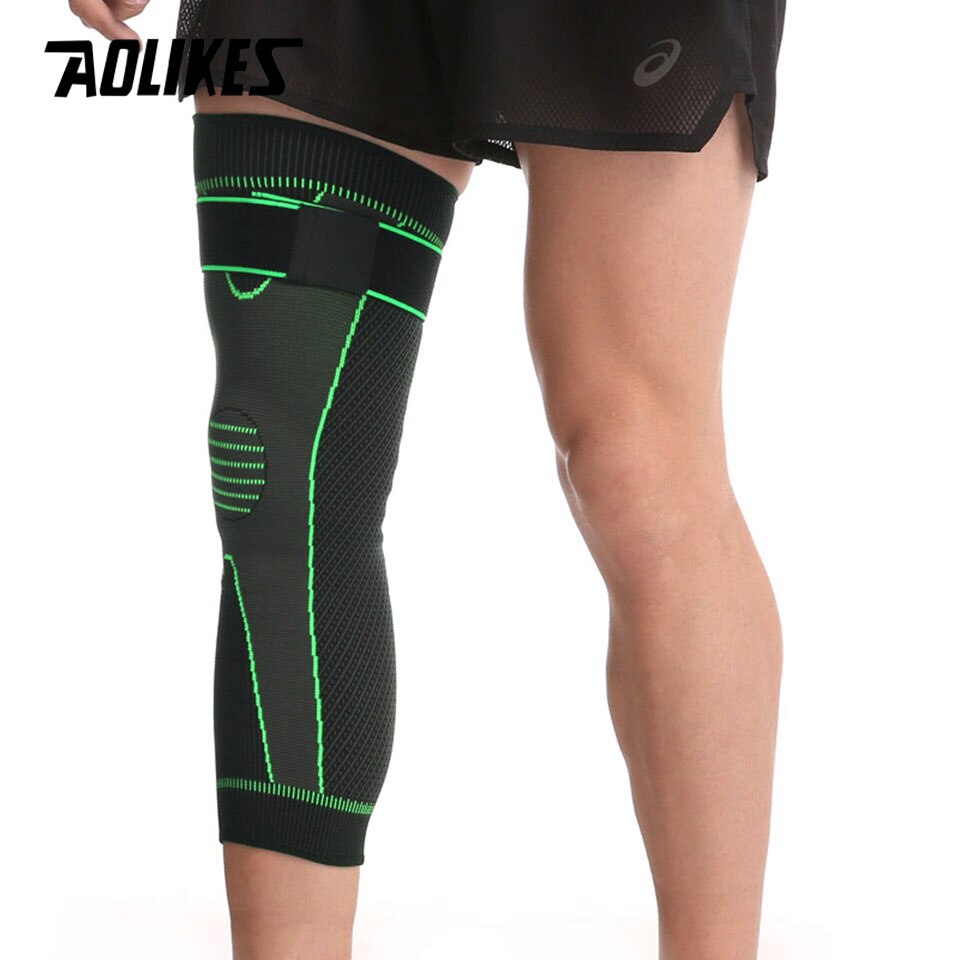 Aolikes 1Pcs Sport Knie Brace Lange Mouw Fietsen R... – Grandado