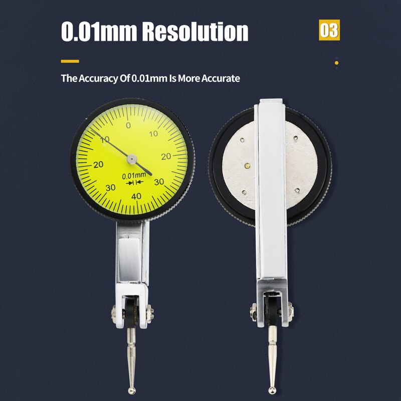 Lever Dial Indicator With Measuring Probes Measuri... – Grandado