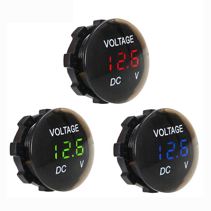 Dc 12V-24V Digital Panel Voltmeter Led Display Ele... – Vicedeal