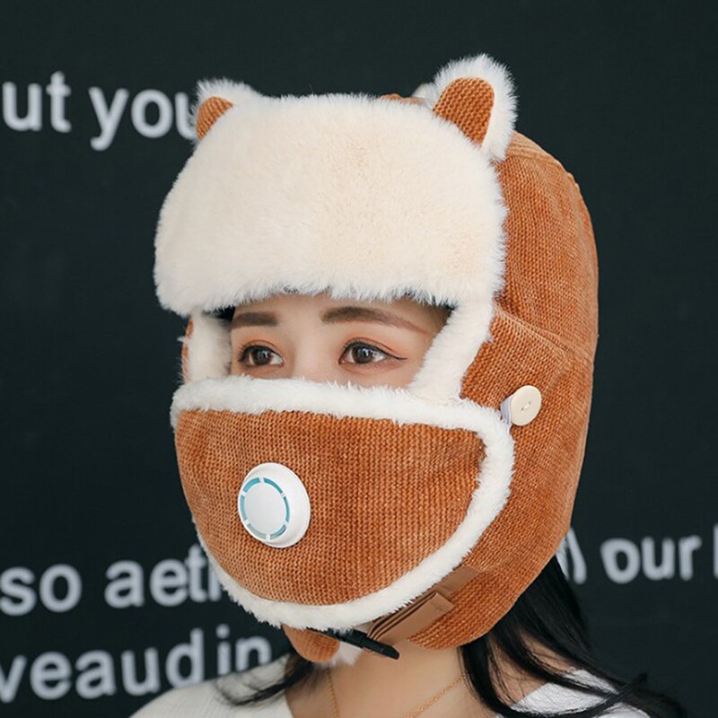 Winter Hoeden Voor Vrouwen Cotton Blend Leuke Warm... – Vicedeal