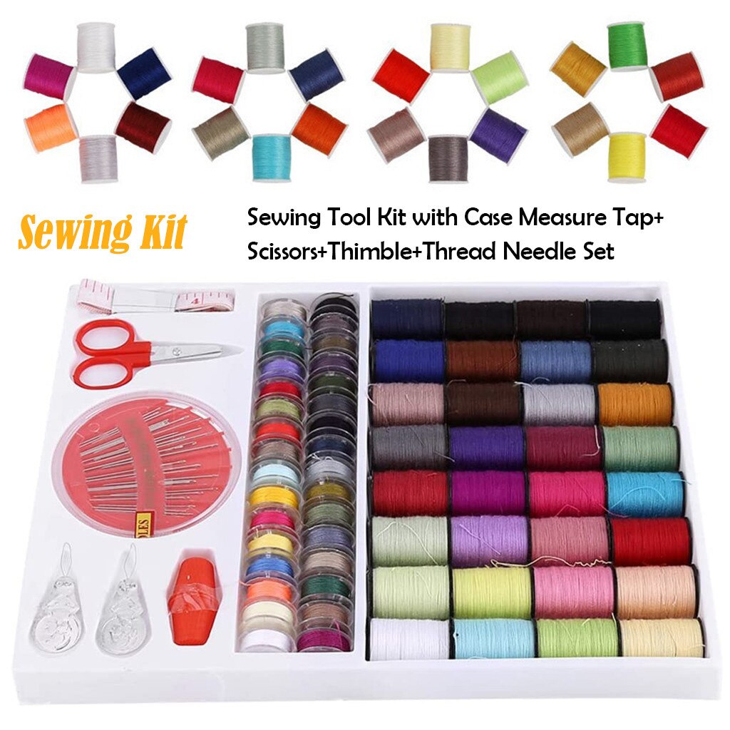 Sewing Tool Kit With Measure Sleeve + Scissors + T... – Grandado