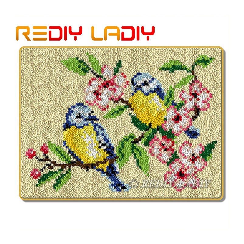 Latch Hook Rug Kits Make Your Own Rug Cartoon Frog... – Grandado