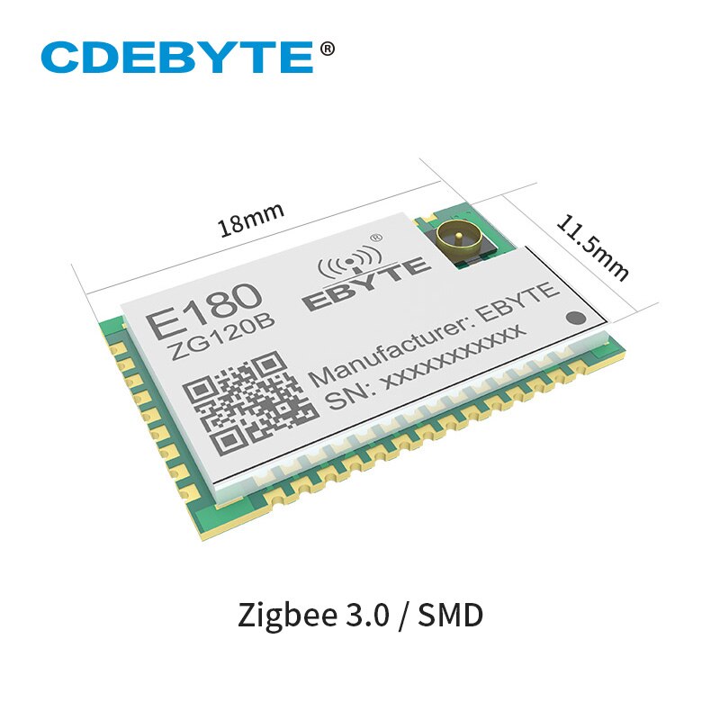 E180-ZG120B CDEBYTE Zigbee 3,0 EFR32 2,4 GHz 20dBm... – Grandado