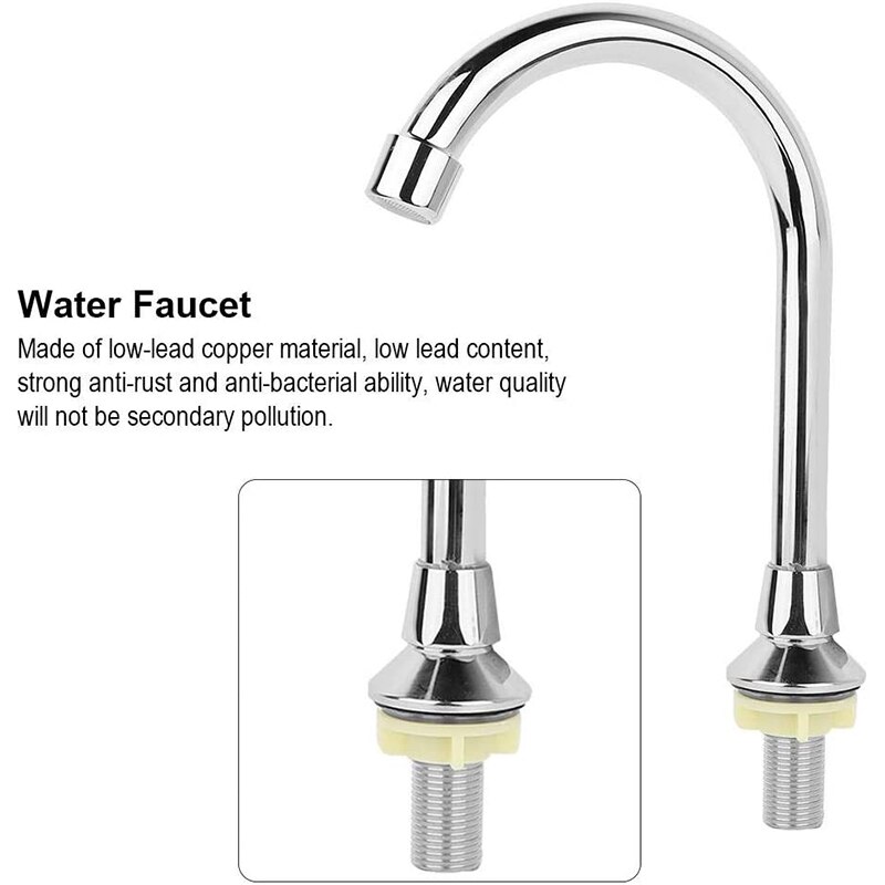 Pedal Tap Water Outlet Pipe Faucet Accessories Kit... – Grandado