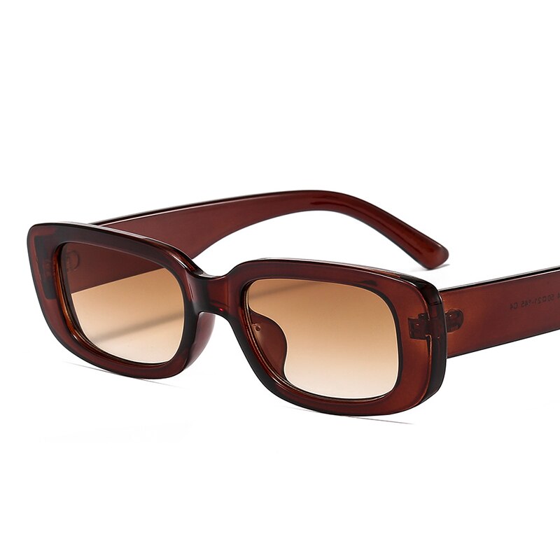 Retro Small Rectangle Sunglasses For Men Women Sun... – Grandado