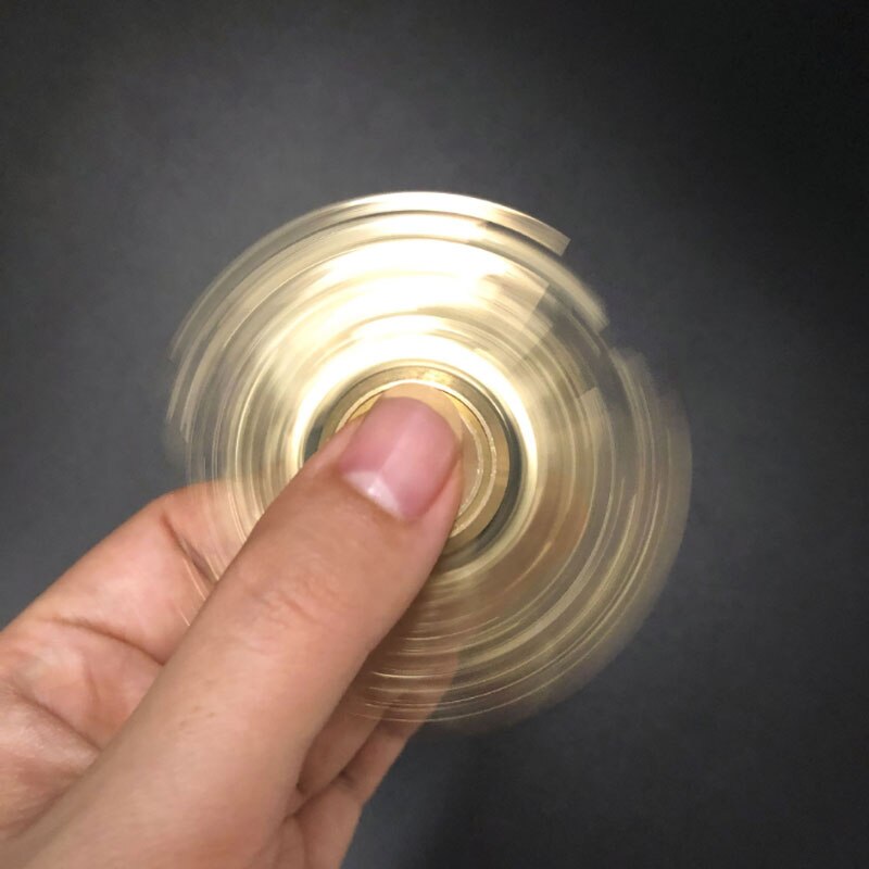India Magic Eye Metal Alloy Finger Spinner Toys fo... – Grandado