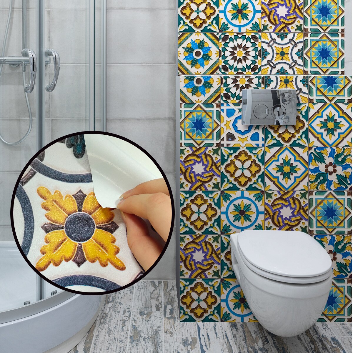 CZ128 Mediterranean style small size ceramic tile ... – Vicedeal