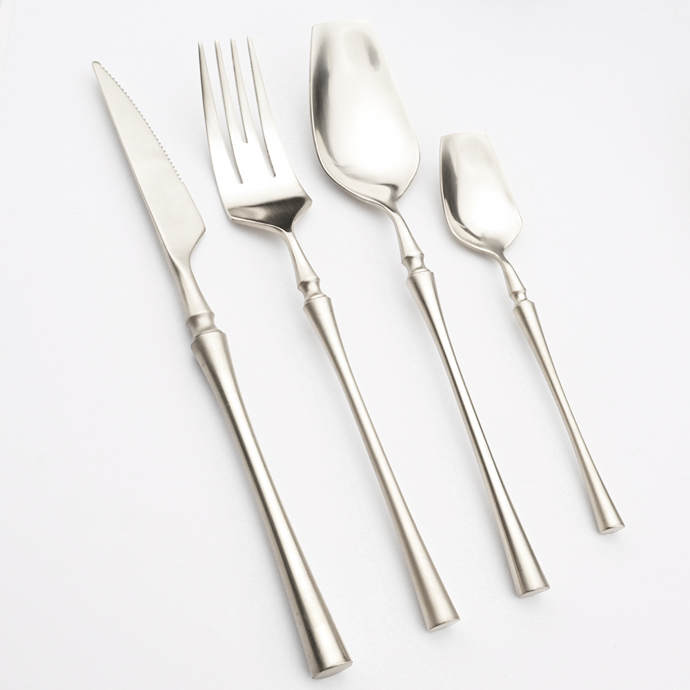 Matte 304 Stainless Steel Set Western Tableware Di... – Grandado