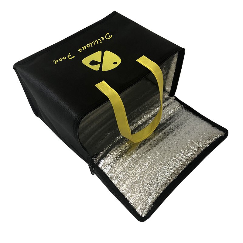 14L black cooler bag eco friendly non woven cool h... – Vicedeal