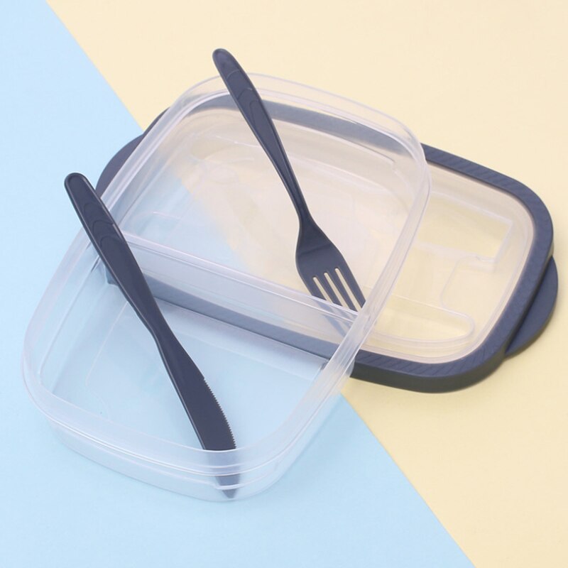 Plastic Bento Box 3 Styles Meal Storage Food Prep ... – Grandado