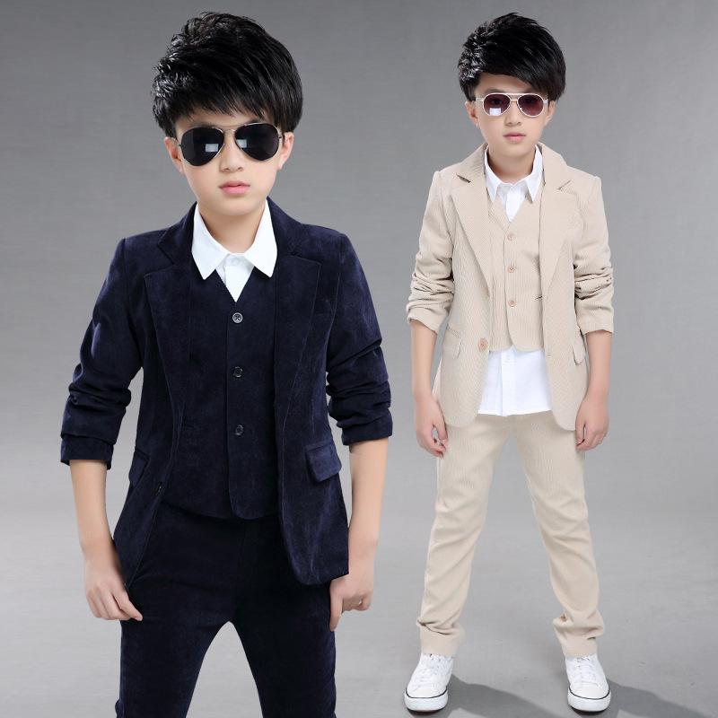 Big Boys Blazer Suits for Weddings Children Jacket... – Grandado