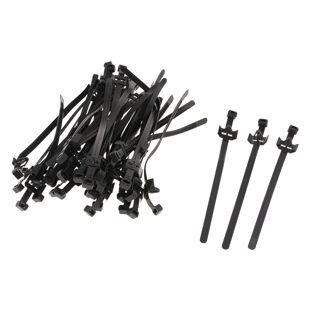 37 Pieces Car Boat Mounting Zip Tie Wrap Push Rive... – Vicedeal