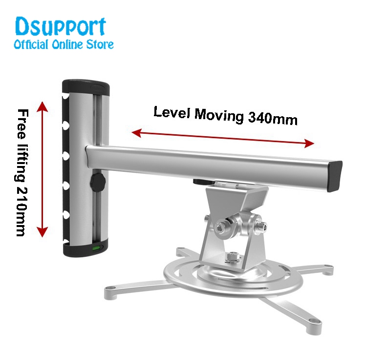 PR03 Aluminium 360 Graden Projector Wandsteun Full... – Grandado