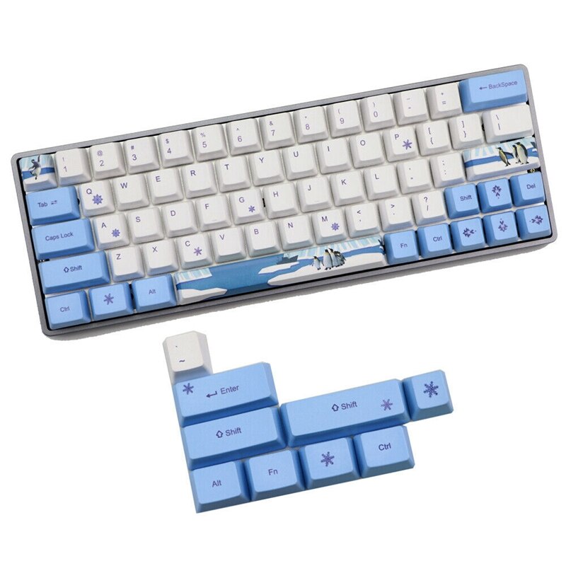 PBT Keycap 72 Keys 5 Side Dye Subbed Pengui Key Ca... – Vicedeal