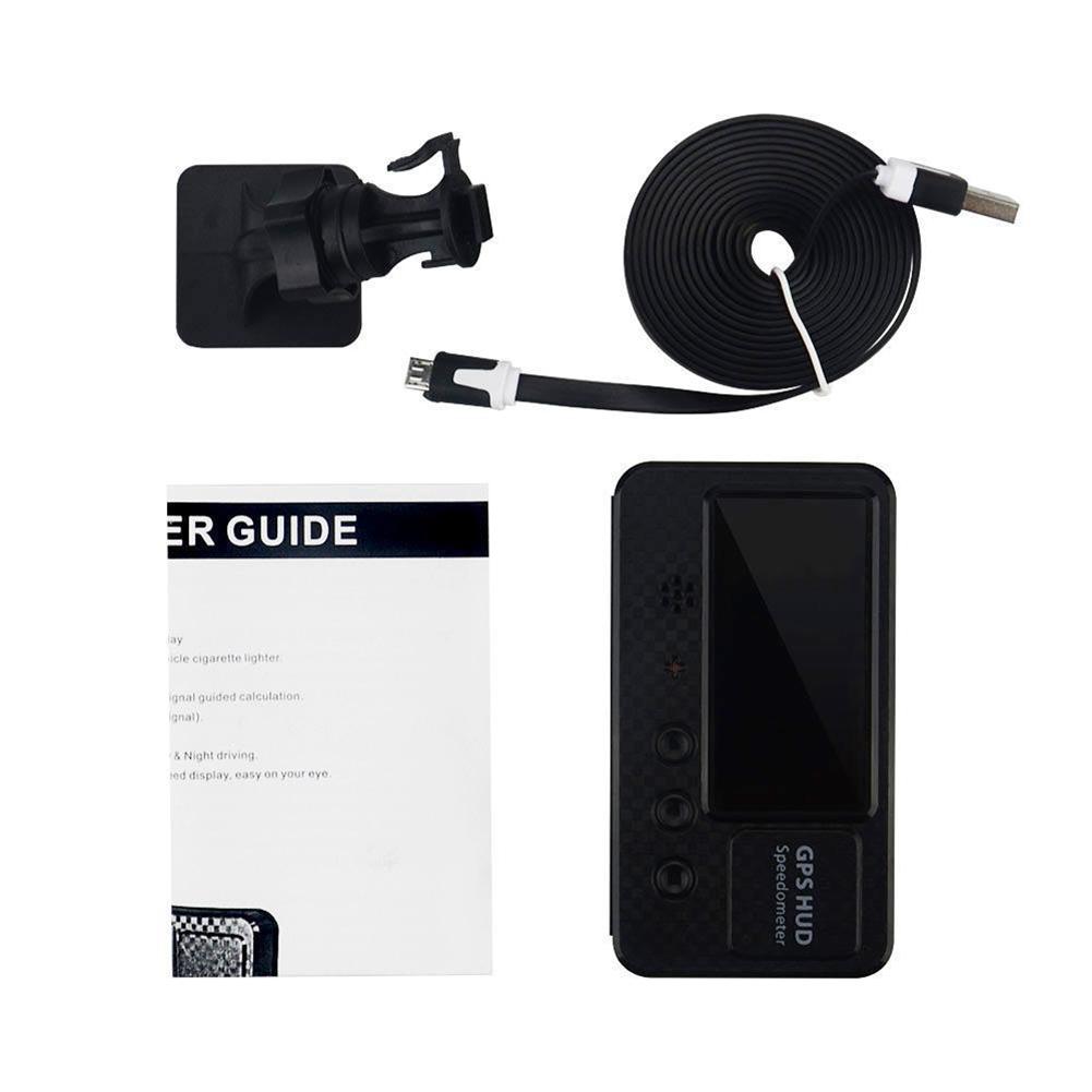 Universal Auto Digital Bil Gps Speedometer Hastighedsvisning Km t Mph