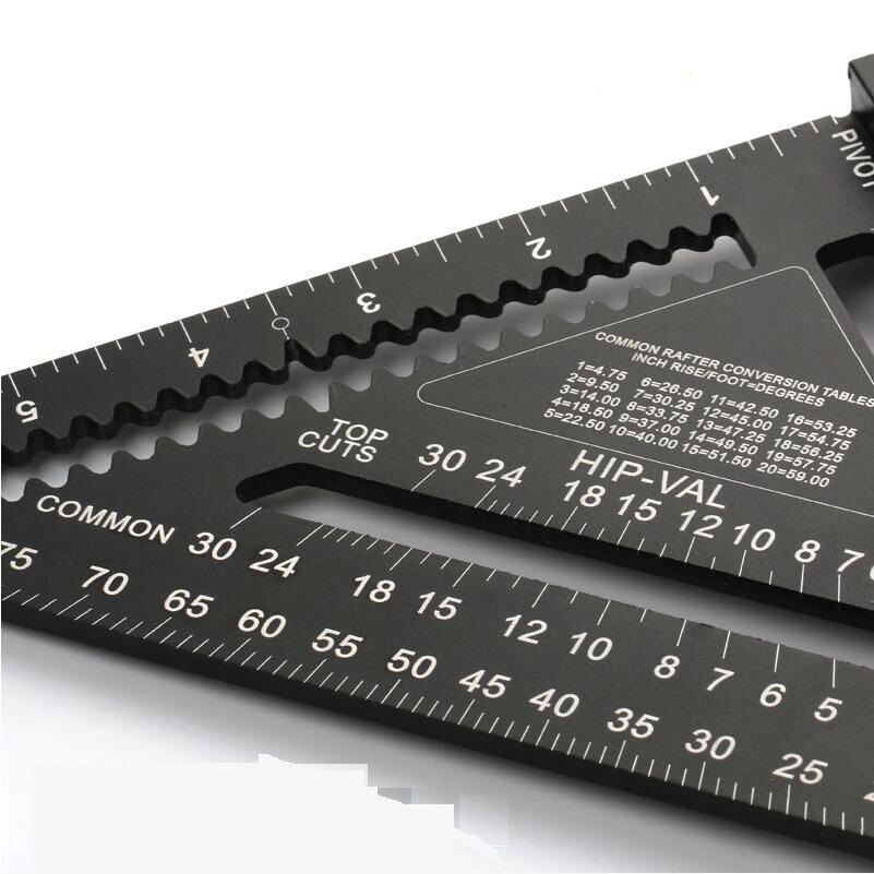 Woodwork Triangular Ruler Woodworking Ruler 7Inch/... – Grandado