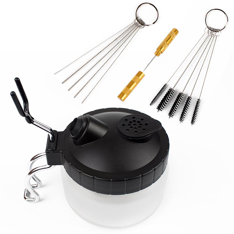 Airbrush Cleaning Kits - Glas Cleaning Pot Pot Met... – Vicedeal