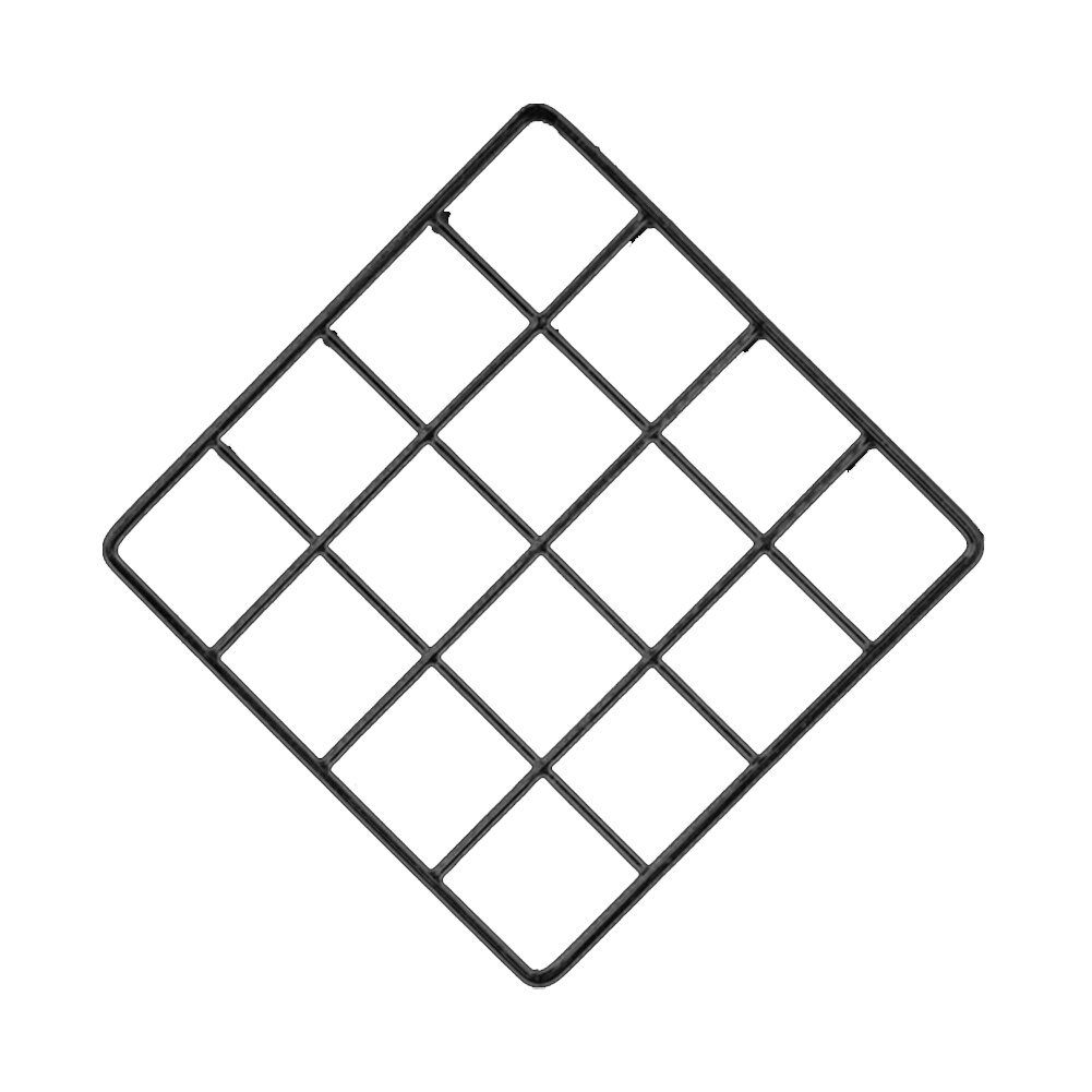 20CM Square Hanging Photo Frame Metal Wall Mesh Gr... – Grandado