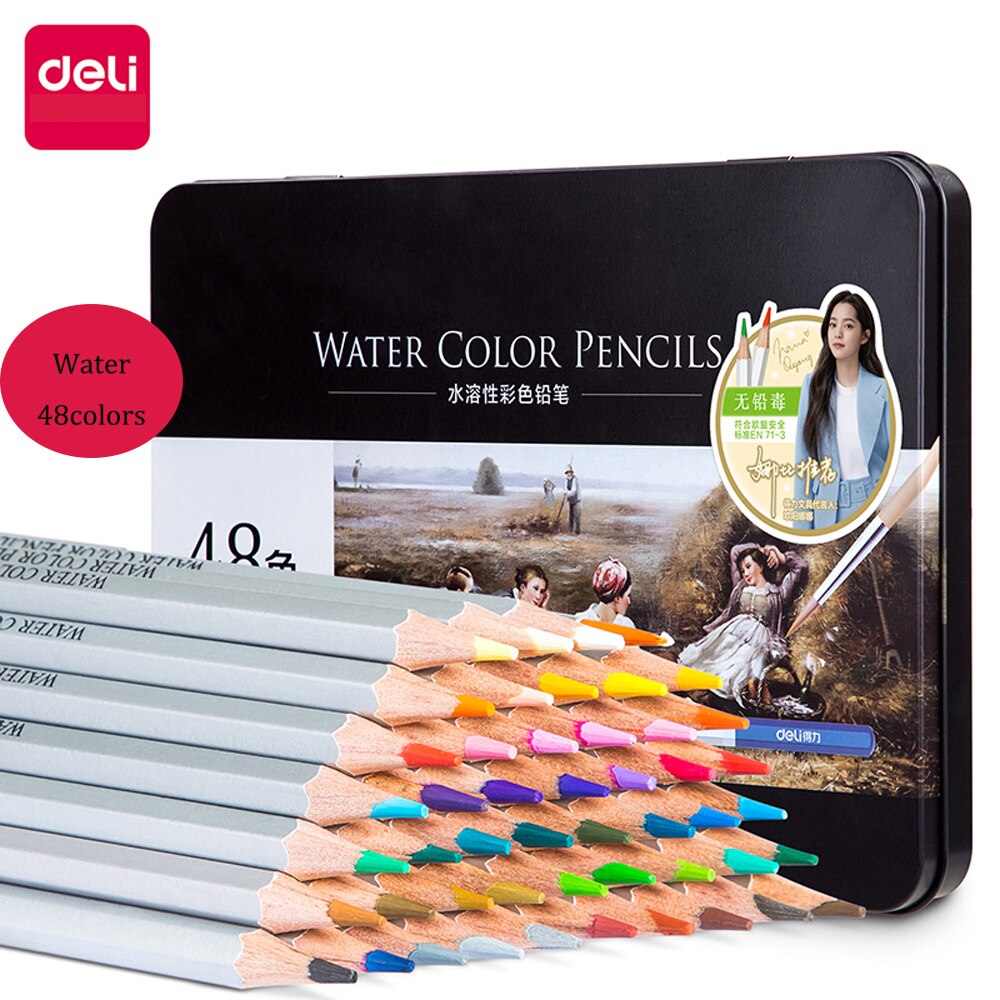 Deli 24/48/72 Color 6518 Oil-based Color Lead Hand... – Grandado