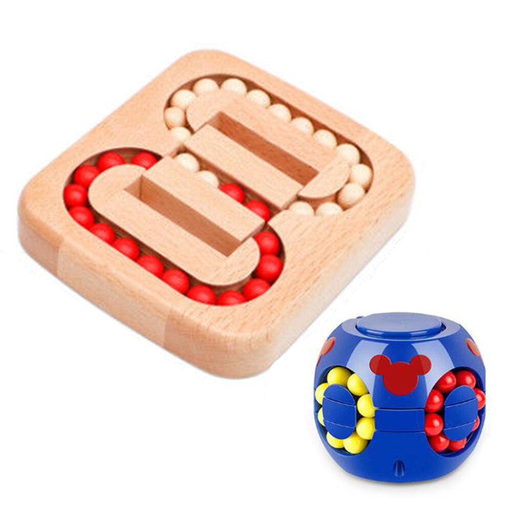 Children's Intellectual Toys Flat Rolling Beads Ga... – Vicedeal