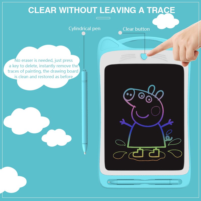 Kids Drawing Pad Doodle Board 12" Colorful Toddler... – Grandado