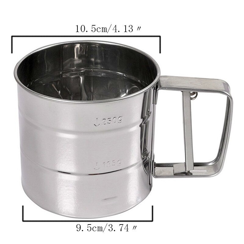Baking Tools Sifters &Shakers 250ml Stainless ... – Grandado