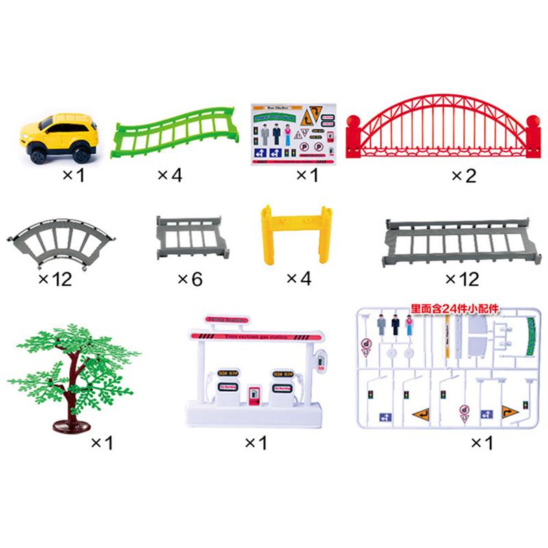 1Pc Electric Rail Trains Car Set Flashing Educatio... – Grandado