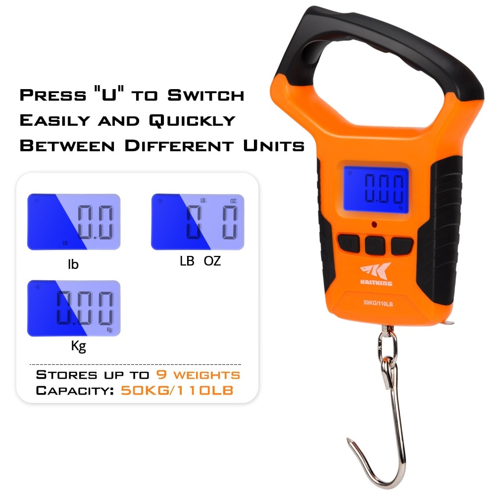KastKing Portable Water Resistant Digital Scale wi... – Grandado